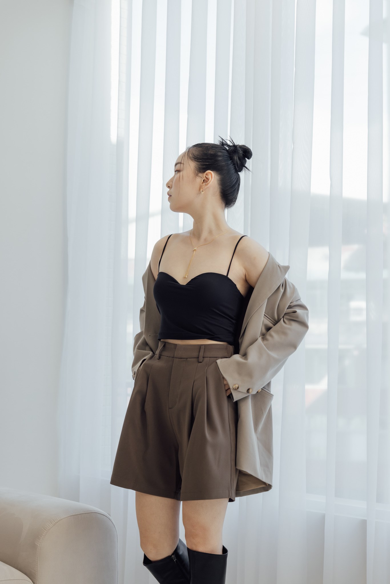 桃心馬甲細肩BRAT ｜ WearToEat