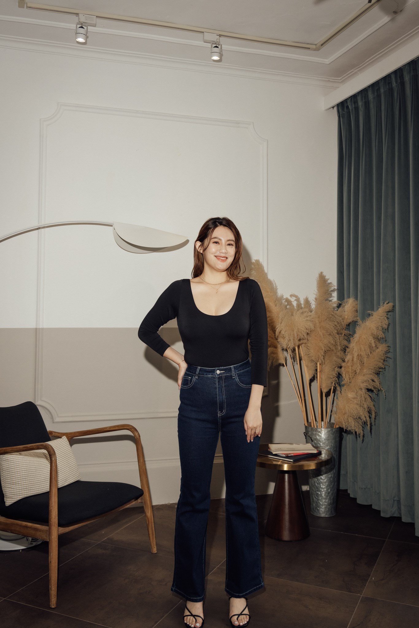 柔滑U領長袖發熱BraT ｜ WearToEat