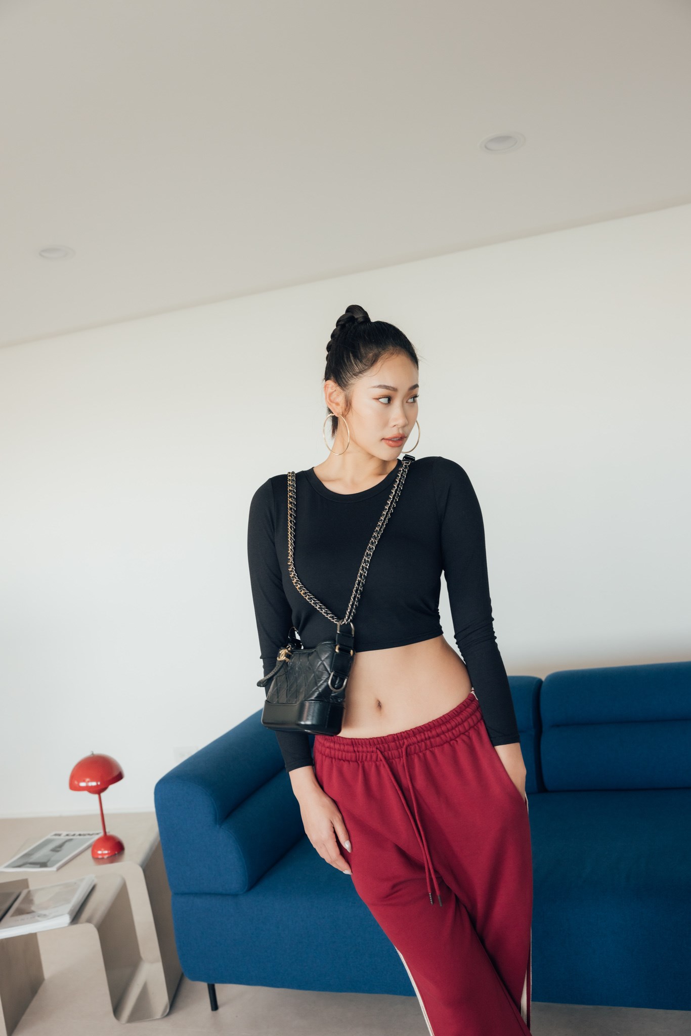 挖背綁帶長袖BraT ｜ WearToEat