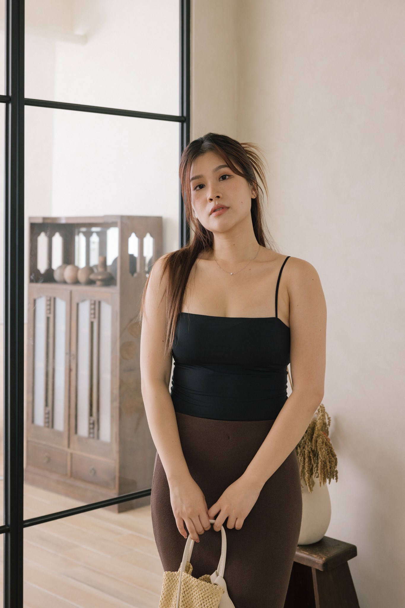 肉肉收好牛奶絲Bra top(長版) ｜ WearToEat