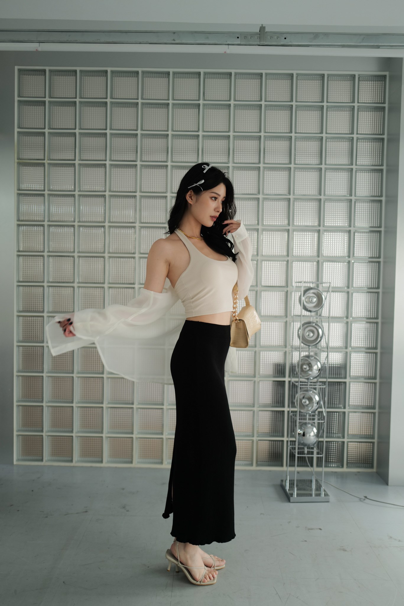 零著感不貼身夏日針織裙 ｜ WearToEat